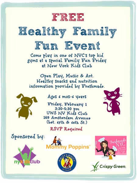 You're Invited to Our Free Healthy Family Fun Event | MommyPoppins ...