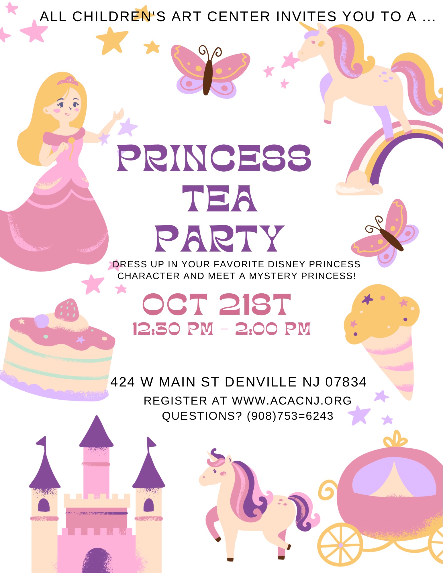 Princess Tea Party Clipart