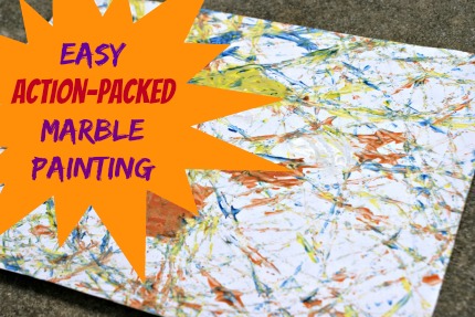 WeeWork Craft Activity: Marble Painting for Preschoolers | Mommy ...