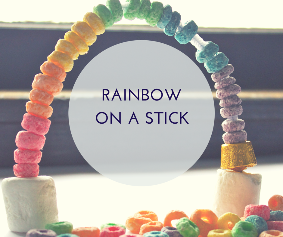 St. Patrick's Day Treats: Rainbow on a Stick | Mommy Poppins - Things ...