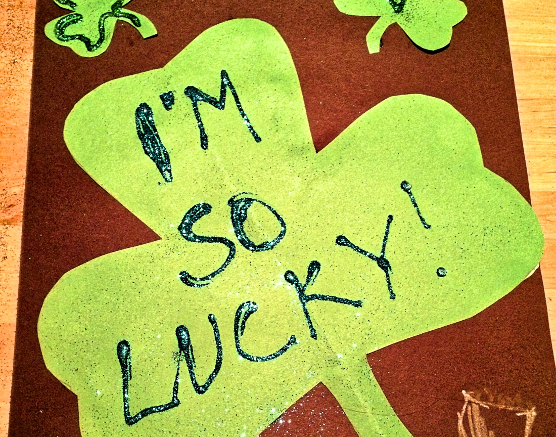 St. Patrick's Day Kids Craft: Lucky Shamrocks | Mommy Poppins - Things ...