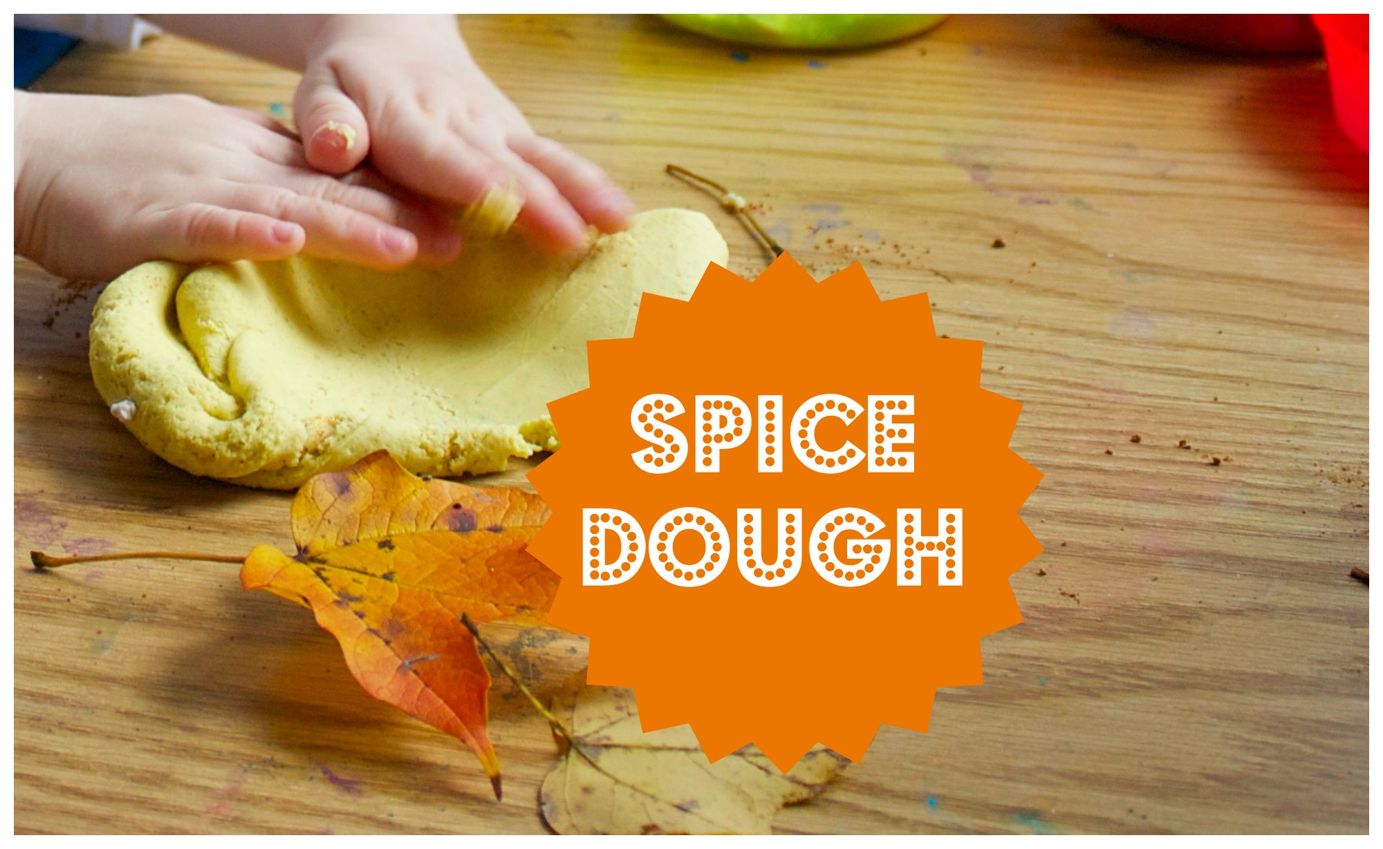 How to Make Sensory Spice Playdough - Mommy Poppins