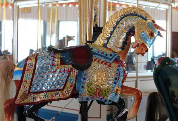 Photos of NYC's New Carousel: The B&B Carousell in Coney Island | Mommy ...