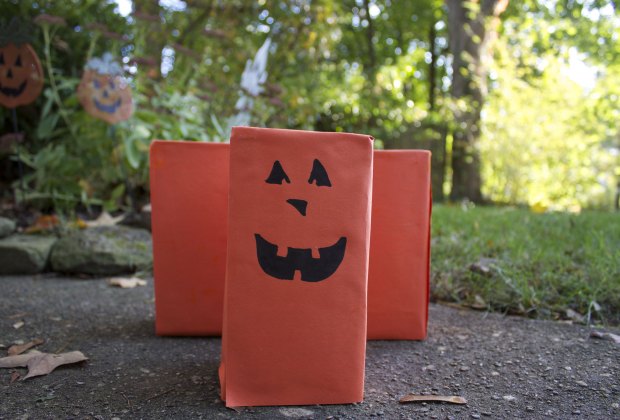 Halloween Games: Pumpkin Bowling | Mommy Poppins - Things To Do with Kids