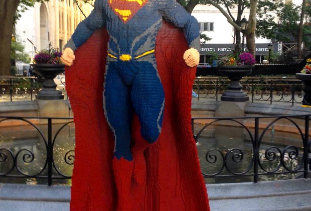 Check Out These Amazing Lego Sculptures in Madison Square Park Through ...